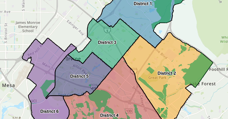 Discover Your District - Interactive Dashboard | City of Irvine